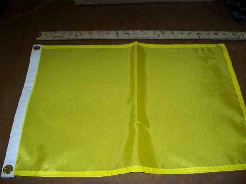 Golf Blank Flags: for Embroidery and Screen-Printing - Nylon Solid Color